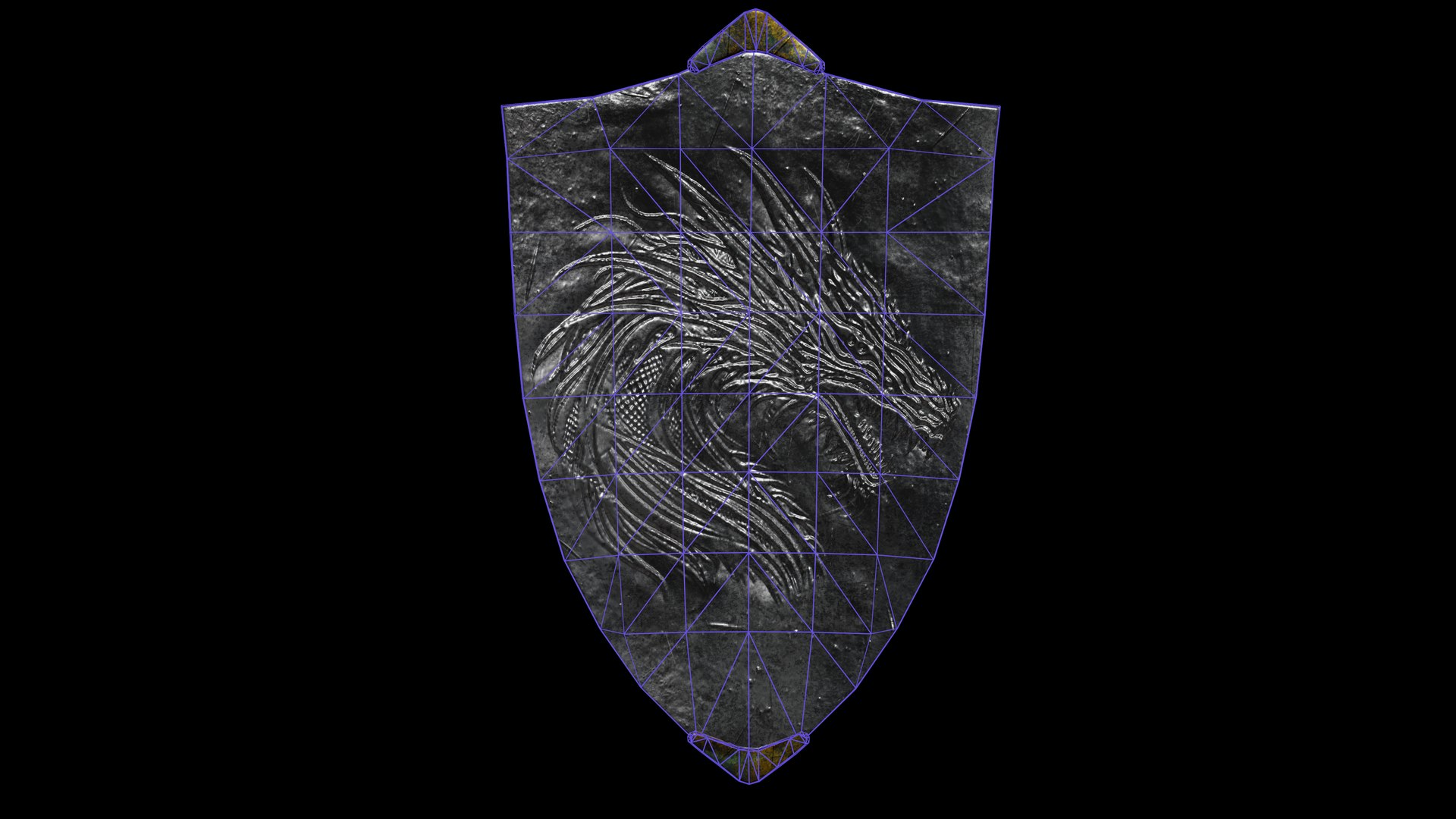 Free 3D Metal Shield Free Model - TurboSquid 2197792