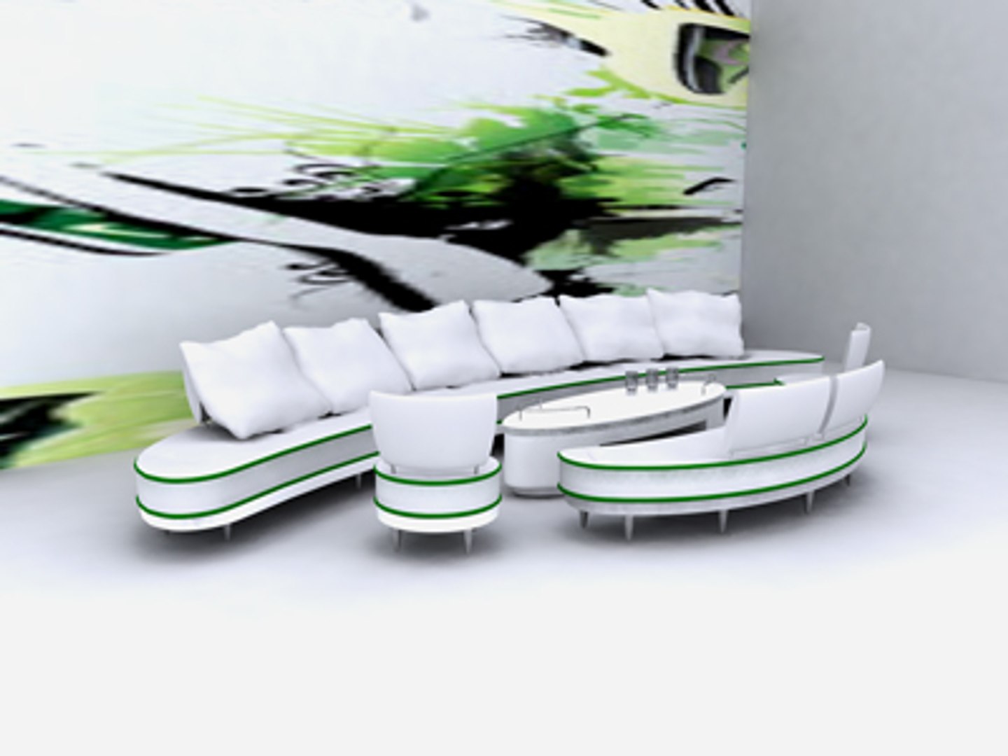 3d C4d Sofas