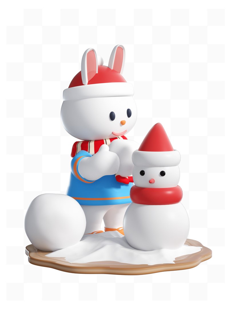 modelo 3d 3D stereoscopic cartoon IP image of - TurboSquid 2067212