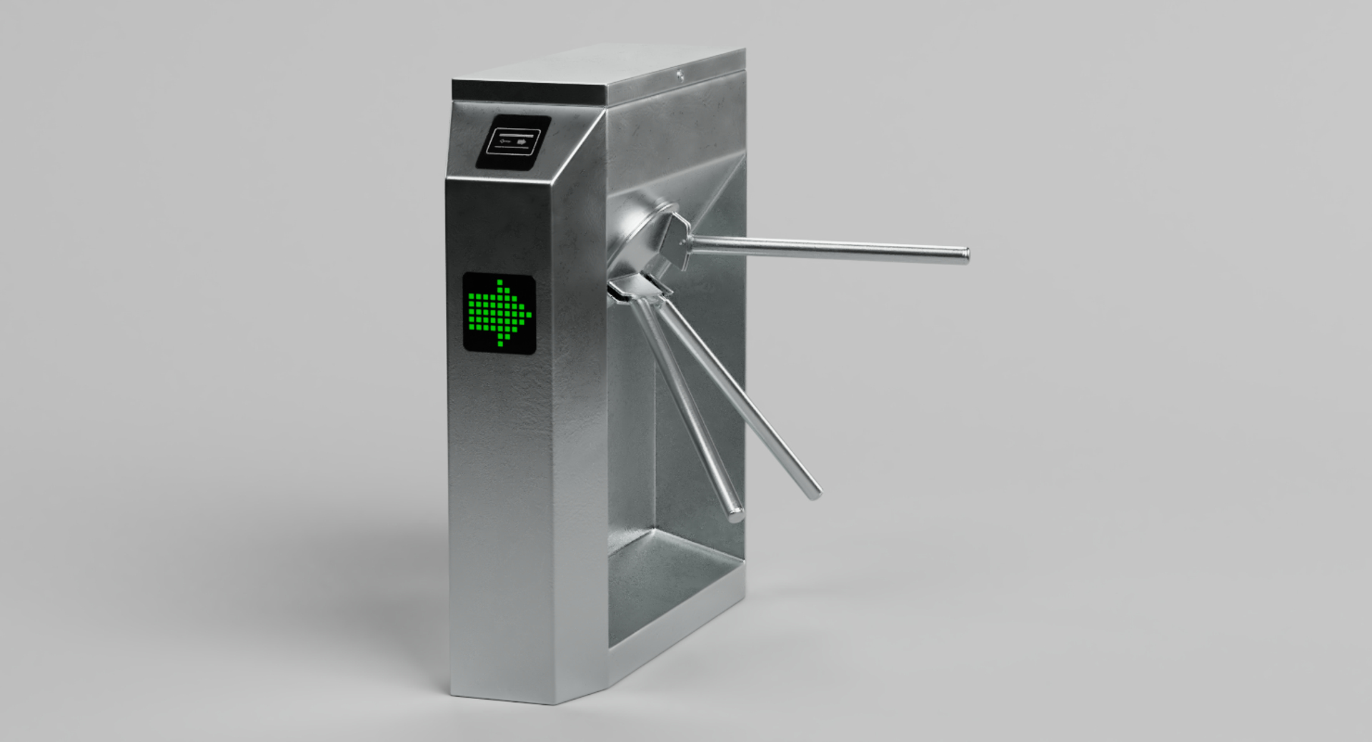 Rotary Barrier Gate 3D - TurboSquid 1270571