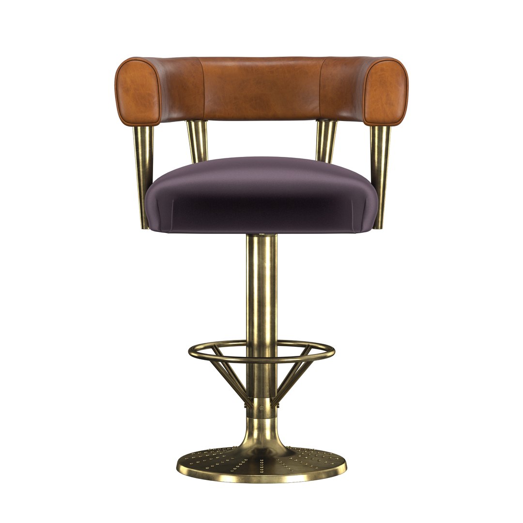 CUI Bar Stool 102 3D Model - TurboSquid 2188419