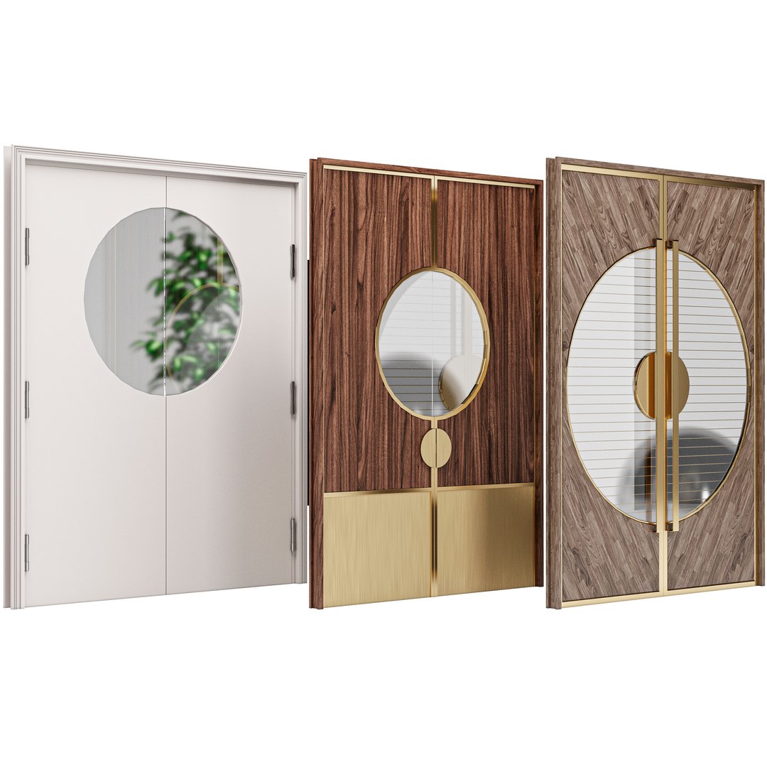 3D Set Technical Door 01 Model - TurboSquid 2116003