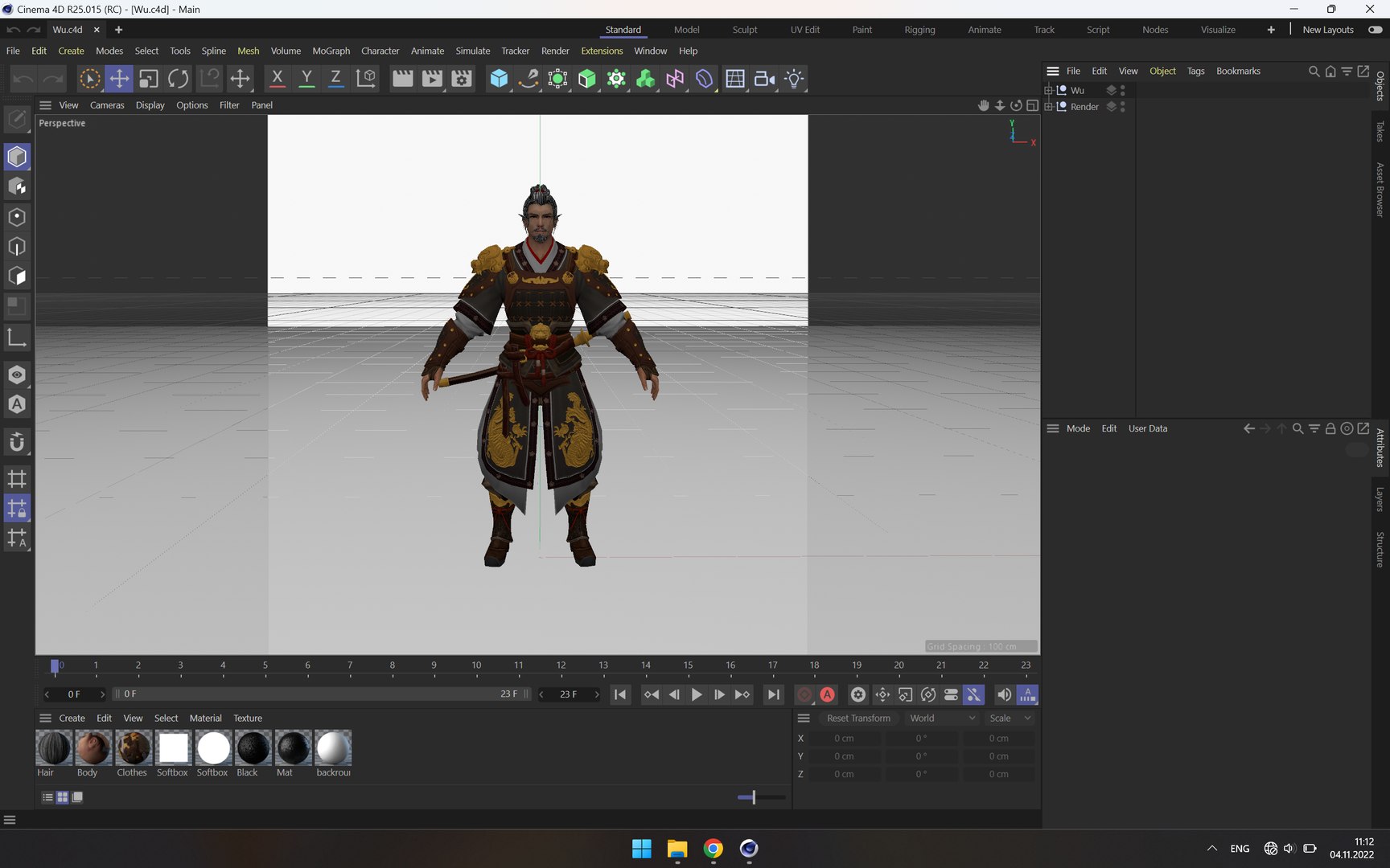 Master Wu 3D - TurboSquid 2075432