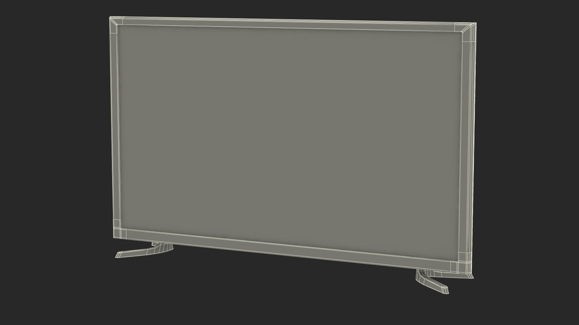 3D Modern Flat Screen Television - TurboSquid 2261809