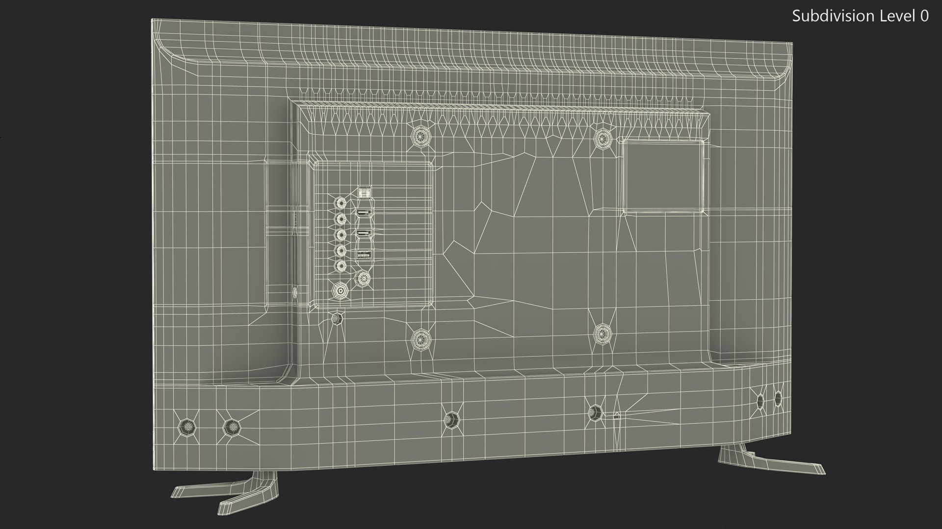 3D Modern Flat Screen Television - TurboSquid 2261809