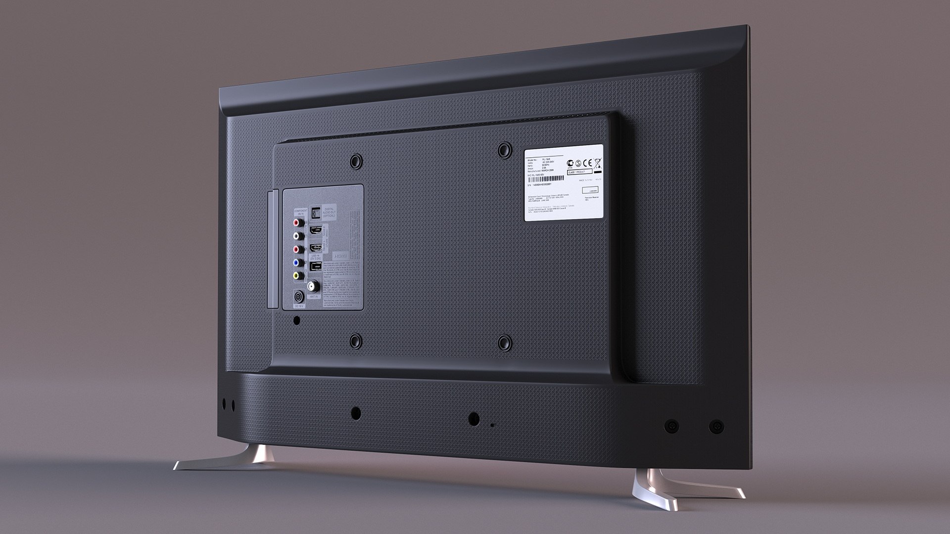 3D Modern Flat Screen Television - TurboSquid 2261809