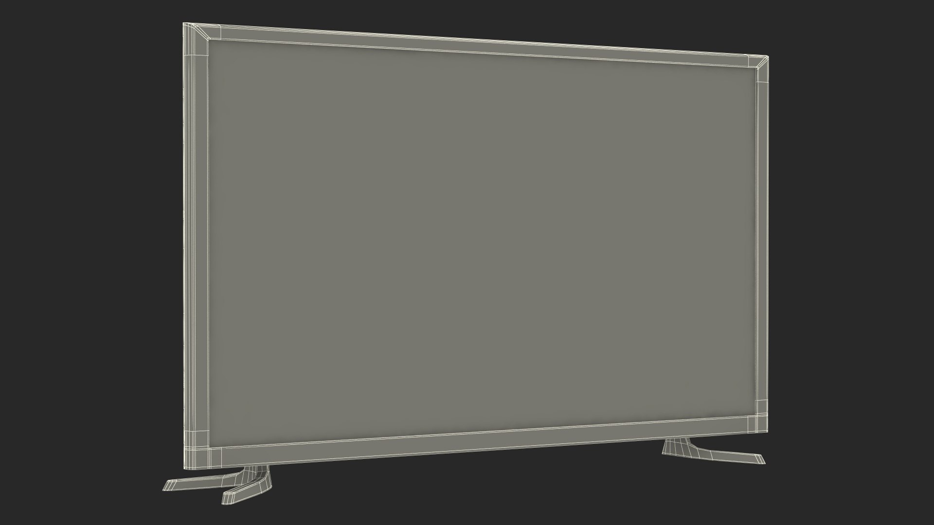 3D Modern Flat Screen Television - TurboSquid 2261809