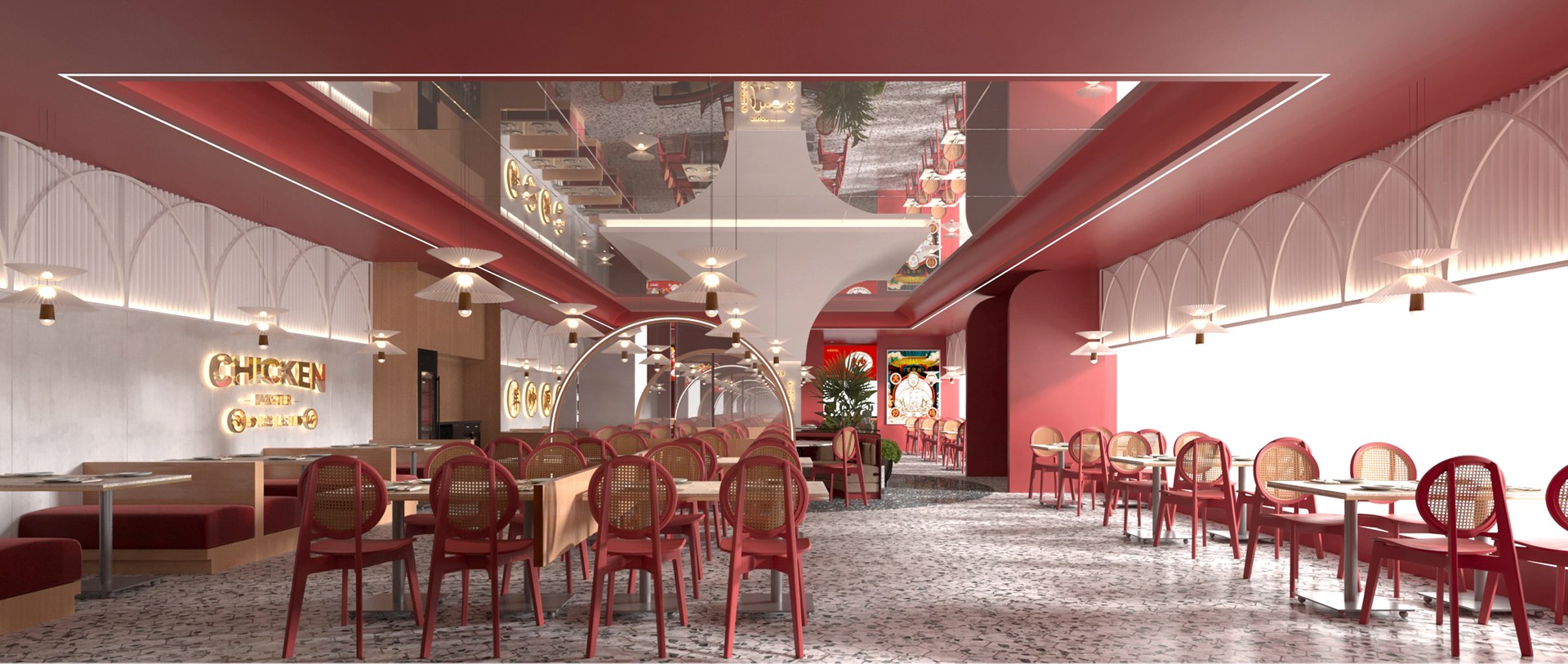 3D Restaurant Interior - TurboSquid 2032568