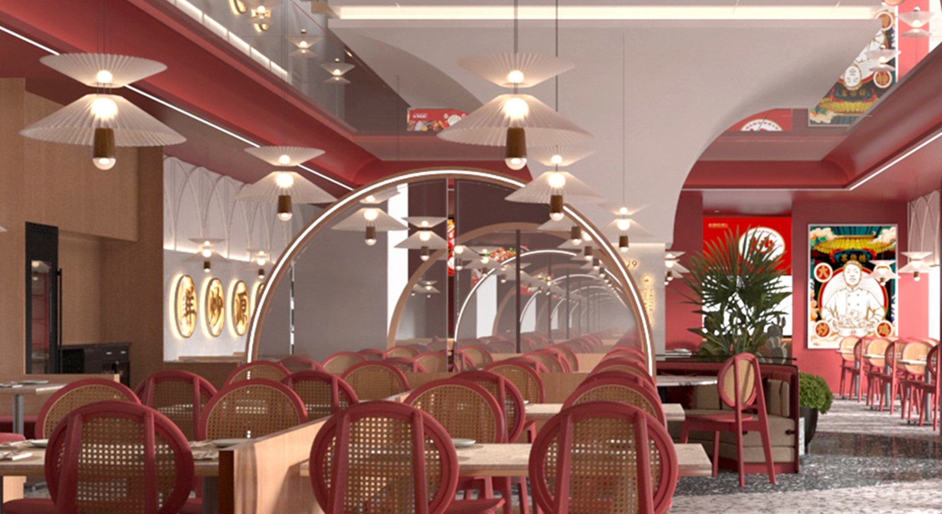 3D Restaurant Interior - TurboSquid 2032568