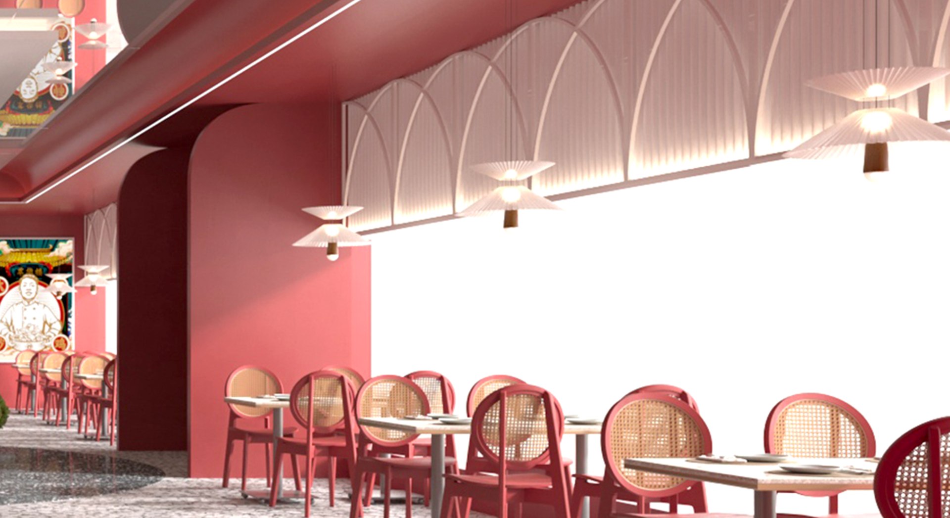 3D Restaurant Interior - TurboSquid 2032568