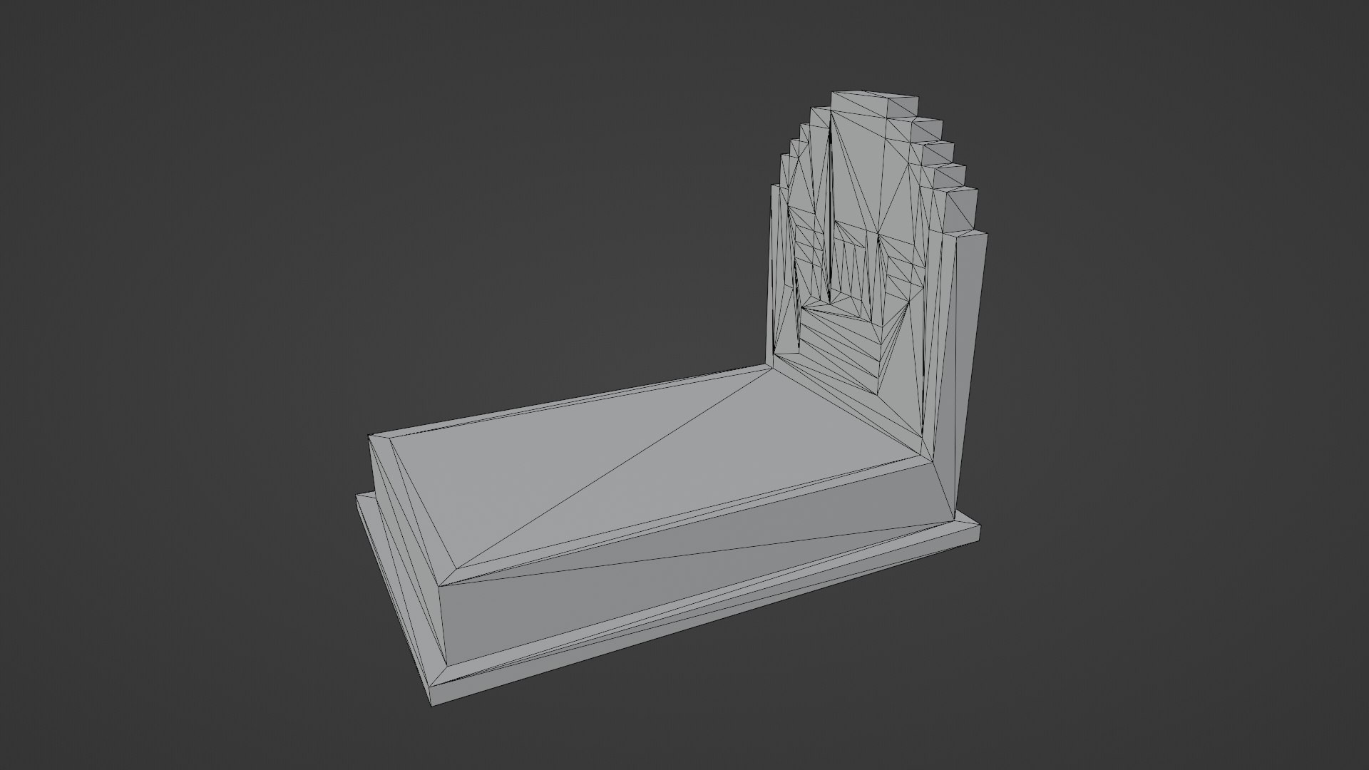 3D Voxel Grave RIP Model - TurboSquid 1950255