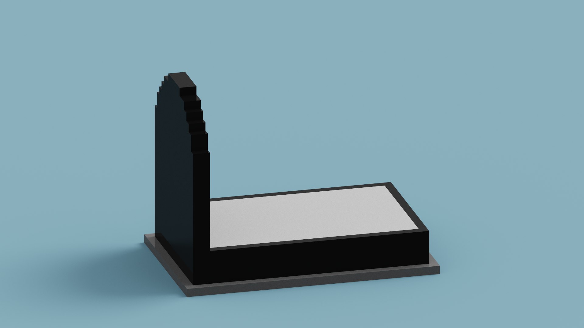 3D Voxel Grave RIP Model - TurboSquid 1950255