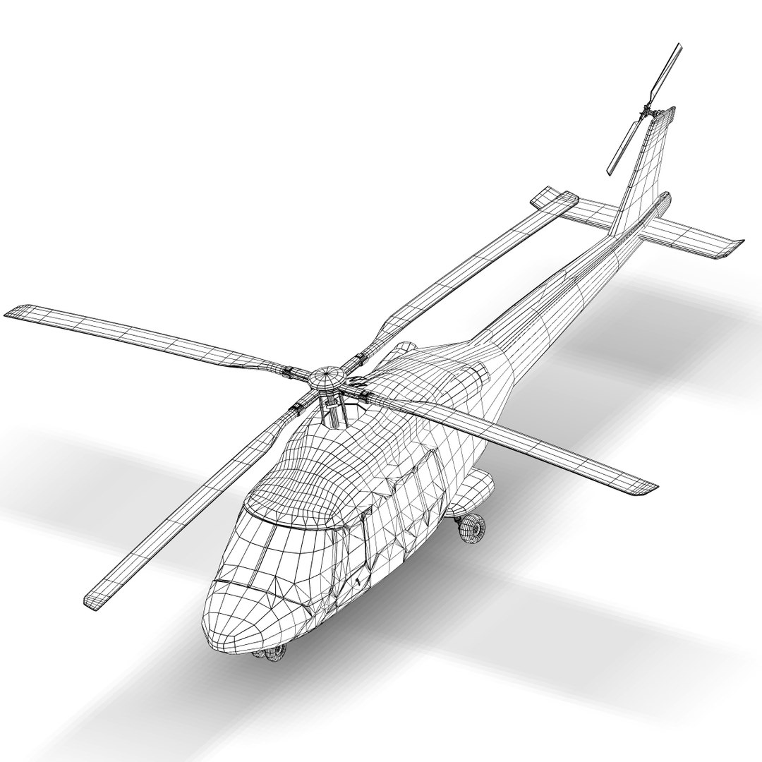 C4d Agustawestland Aw139 Helicopter Bell