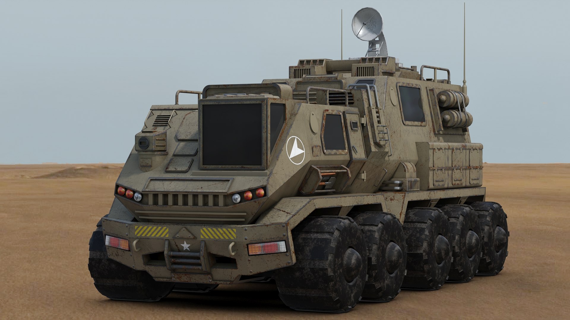 Experimental Heavy Vehicle Model - TurboSquid 1697981