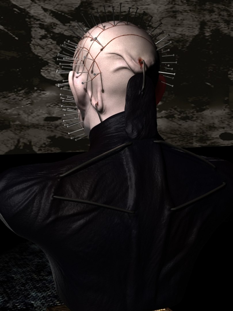 3d Model Bust Pinhead Hellraiser