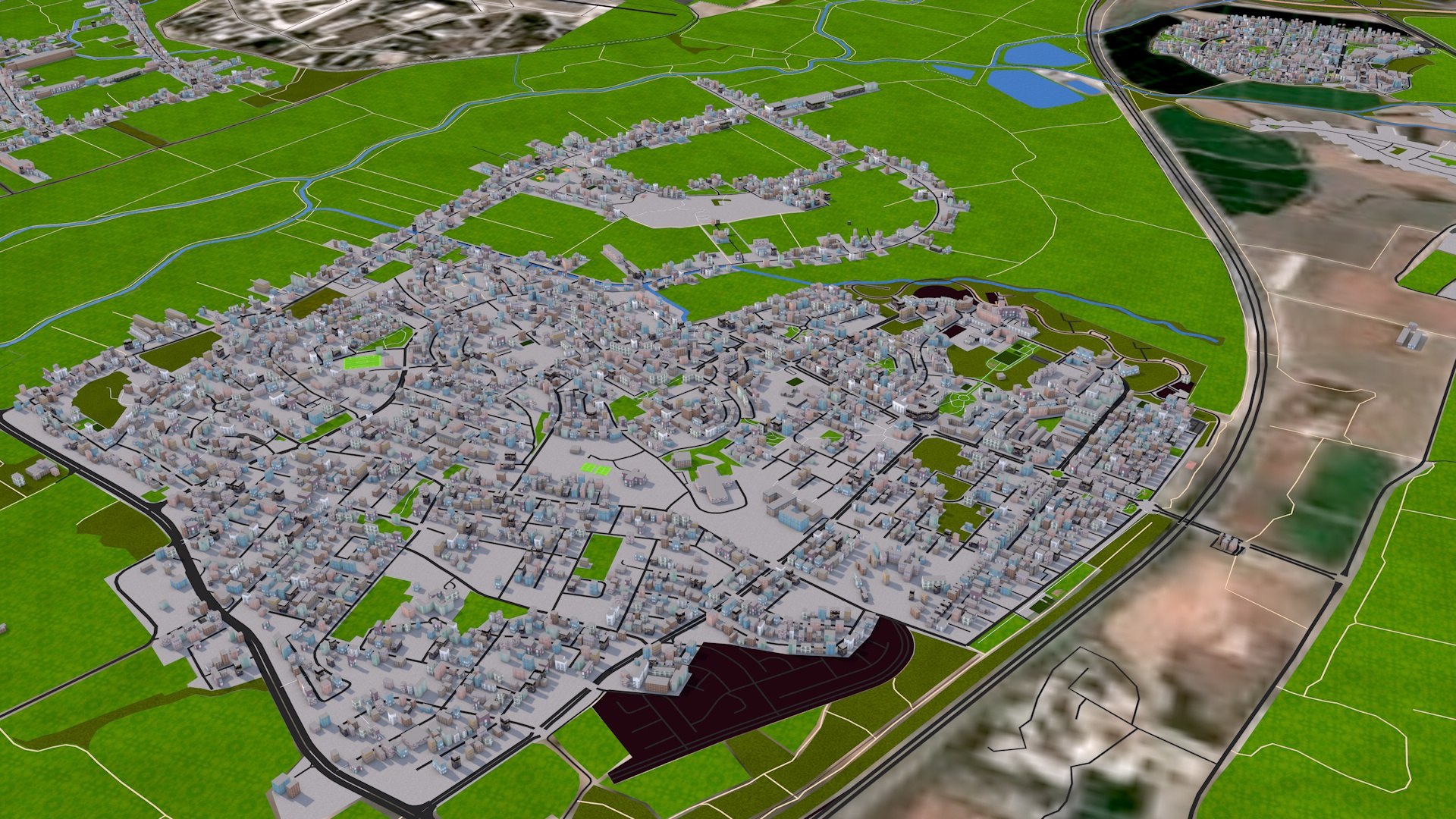 3D Ashdod City Of Israel - TurboSquid 1747310