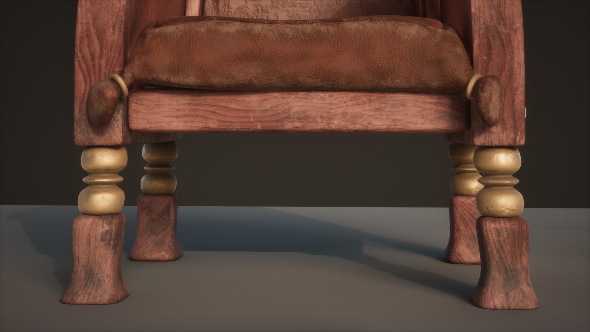 Stylized Vintage Chair 3D - TurboSquid 2269217