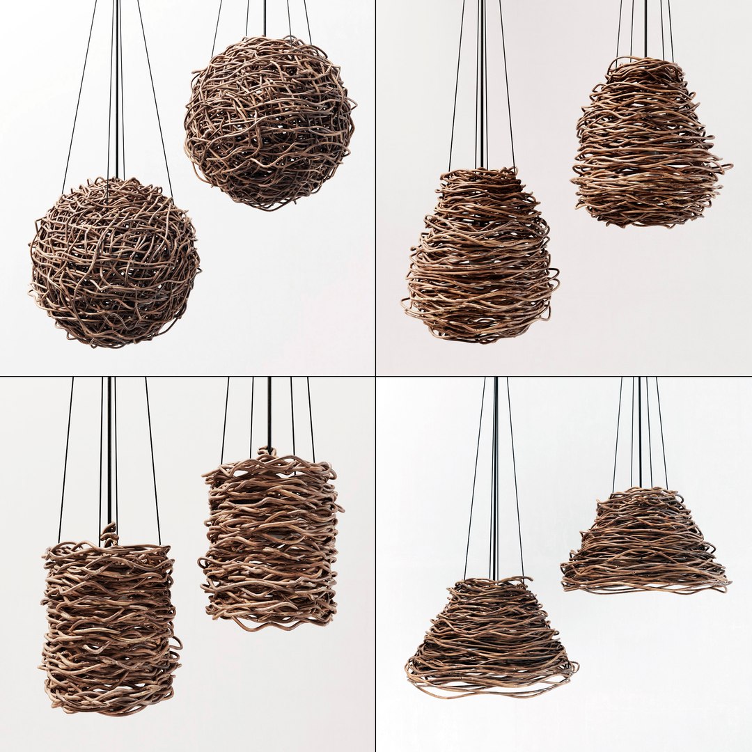 Branch Lamp 3D Model - TurboSquid 1548004