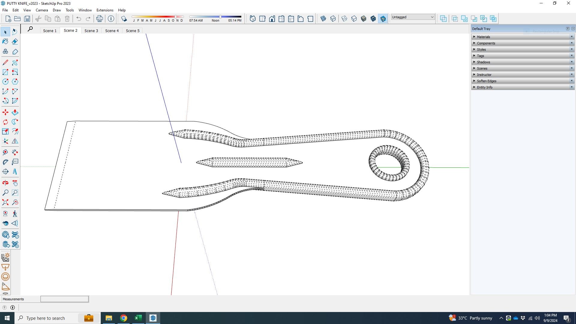 3D PUTTY KNIFE - TurboSquid 2278811