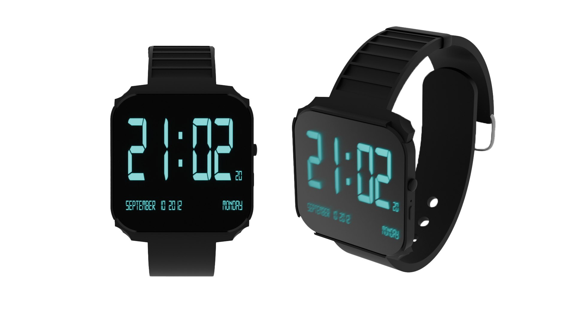 Smart Wristwatch 3D Model - TurboSquid 2165828