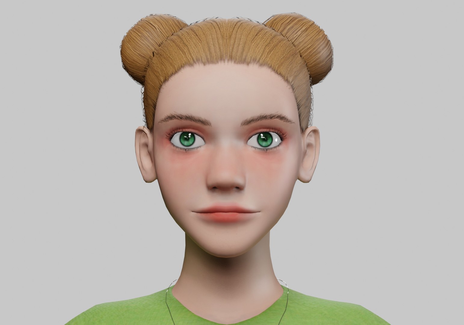 Cute Classic Woman V24038 3d Model Turbosquid 2267697