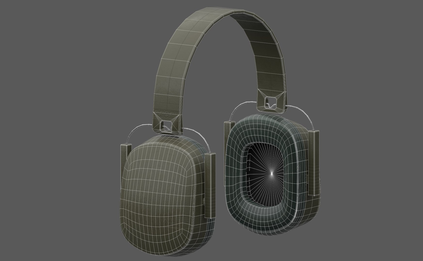 Free 3D Ear Defenders RACAL - TurboSquid 2128336