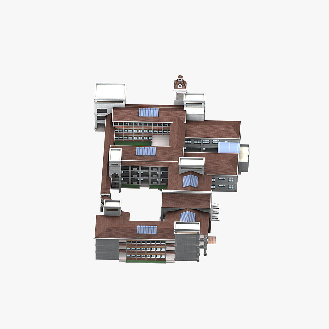 School 3d Model