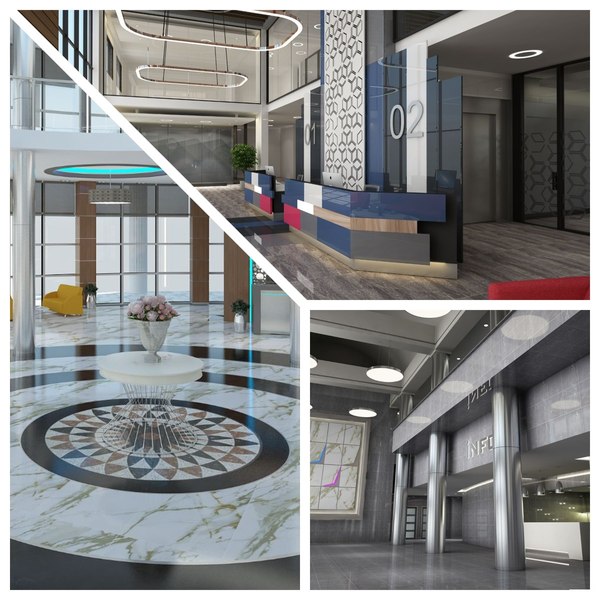 3D Lobby-Design Models | TurboSquid
