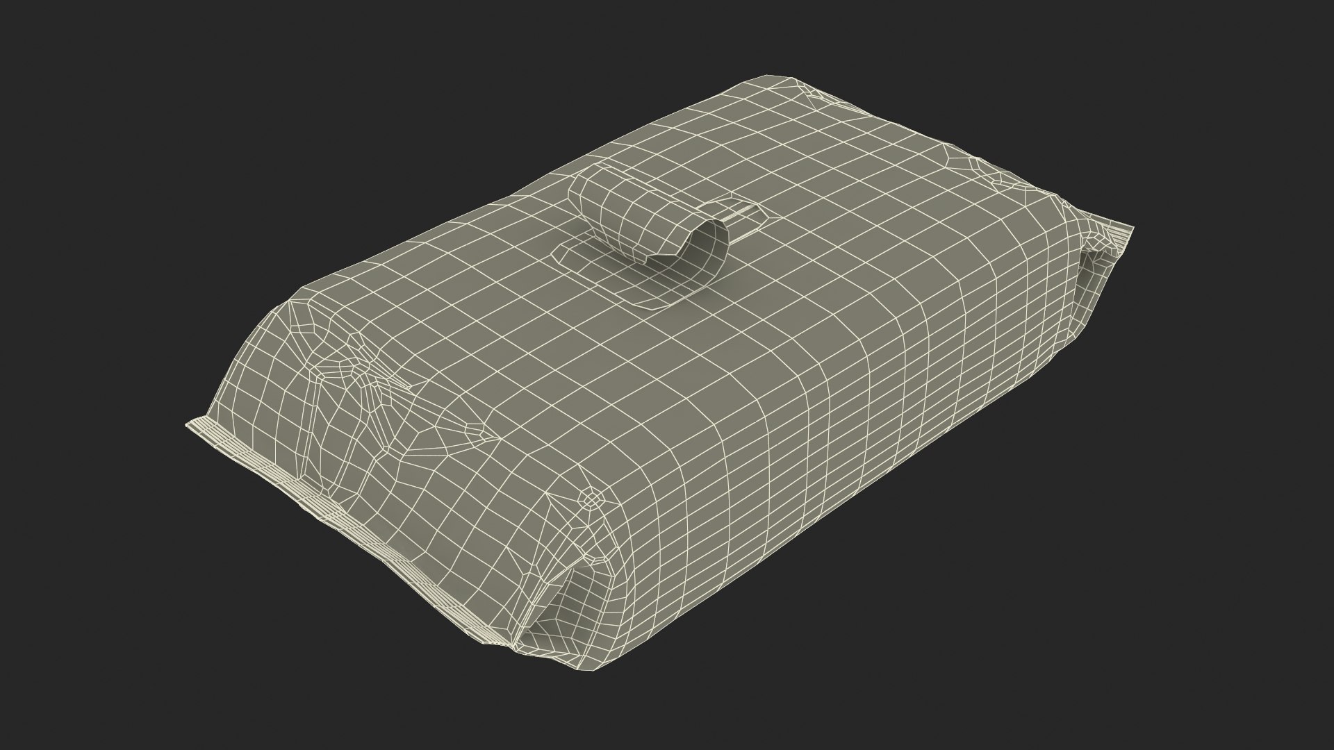 3D Opened Package Of Wet Wipes Model - TurboSquid 2230647