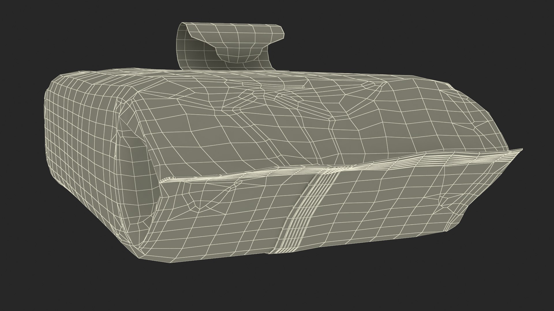3D Opened Package Of Wet Wipes Model - TurboSquid 2230647