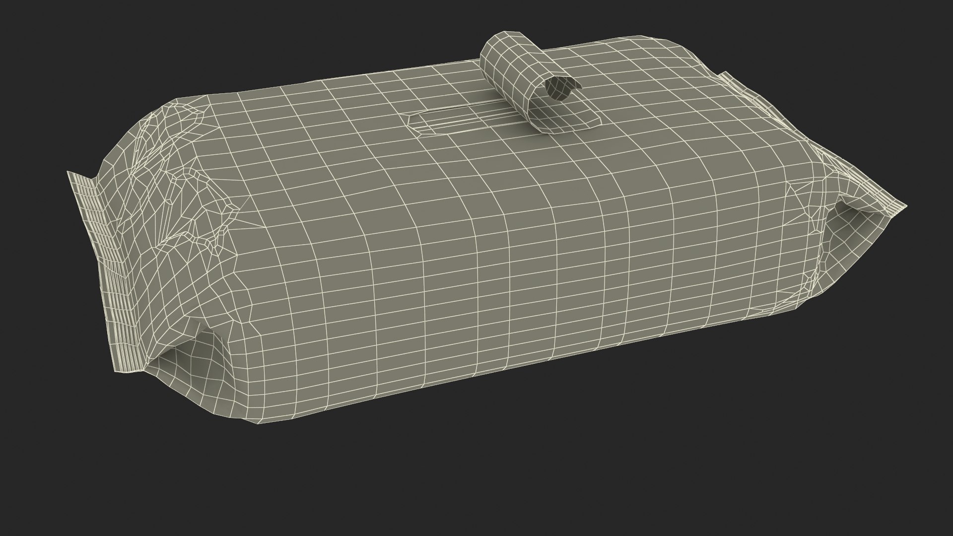 3D Opened Package Of Wet Wipes Model - TurboSquid 2230647