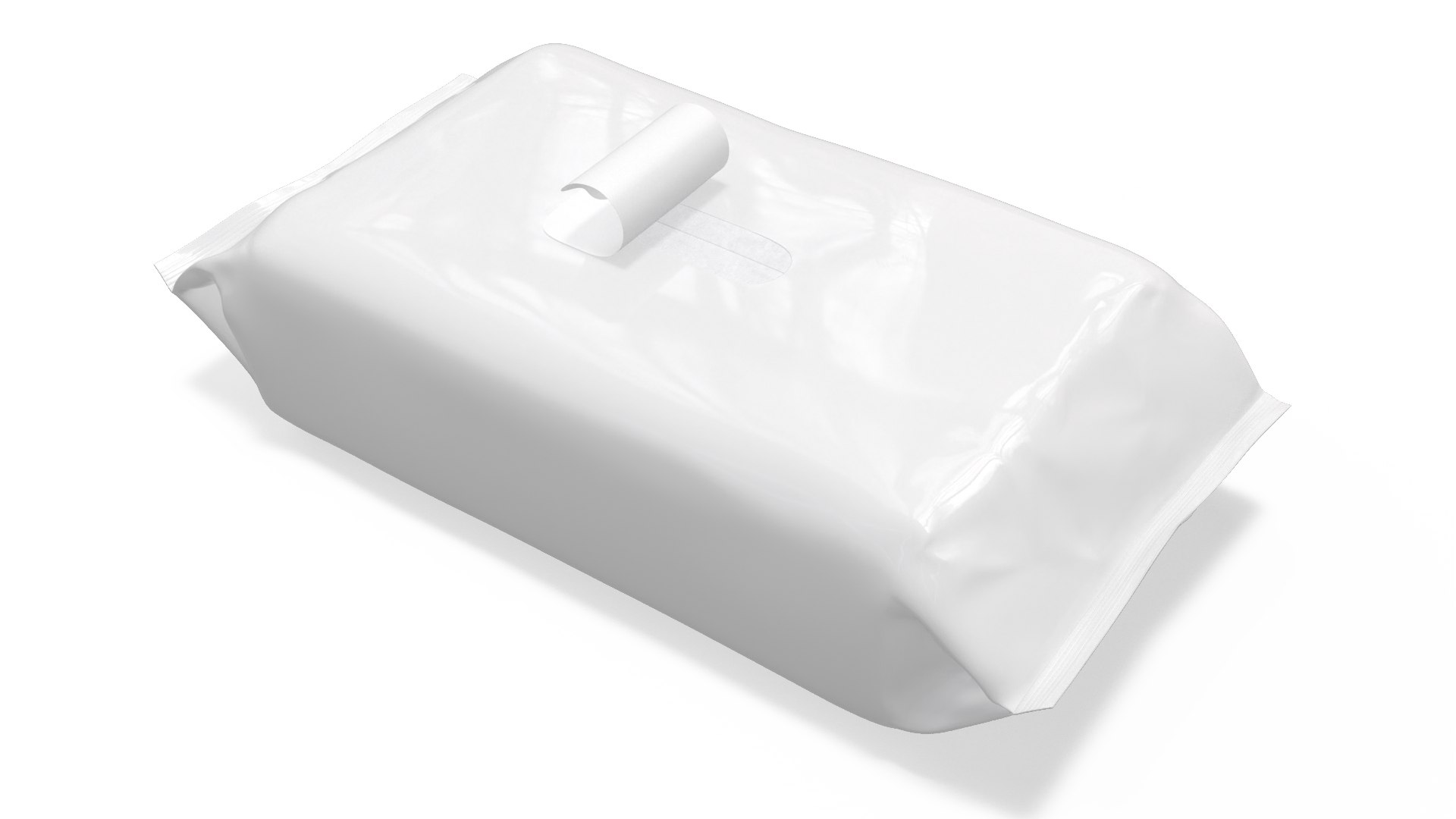 3D Opened Package Of Wet Wipes Model - TurboSquid 2230647
