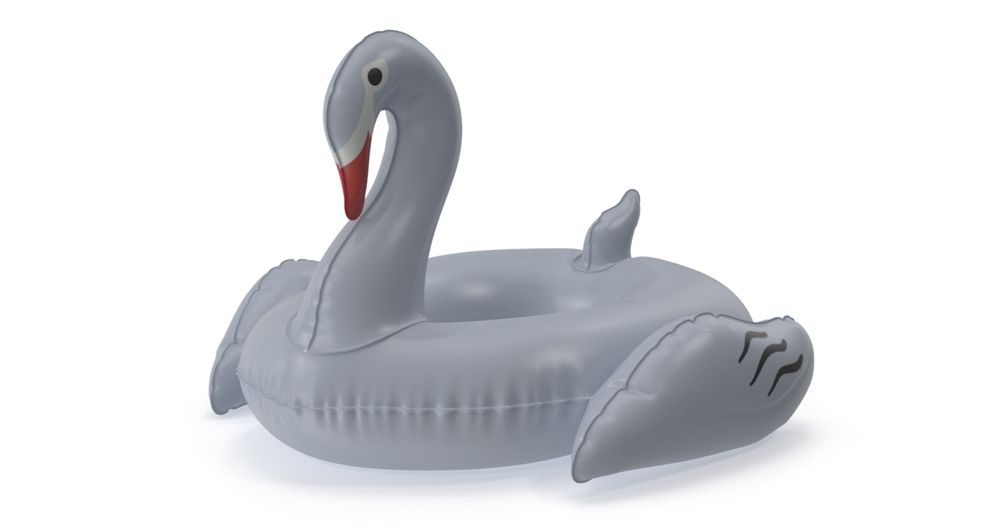 3D white swan pool float - TurboSquid 1414229