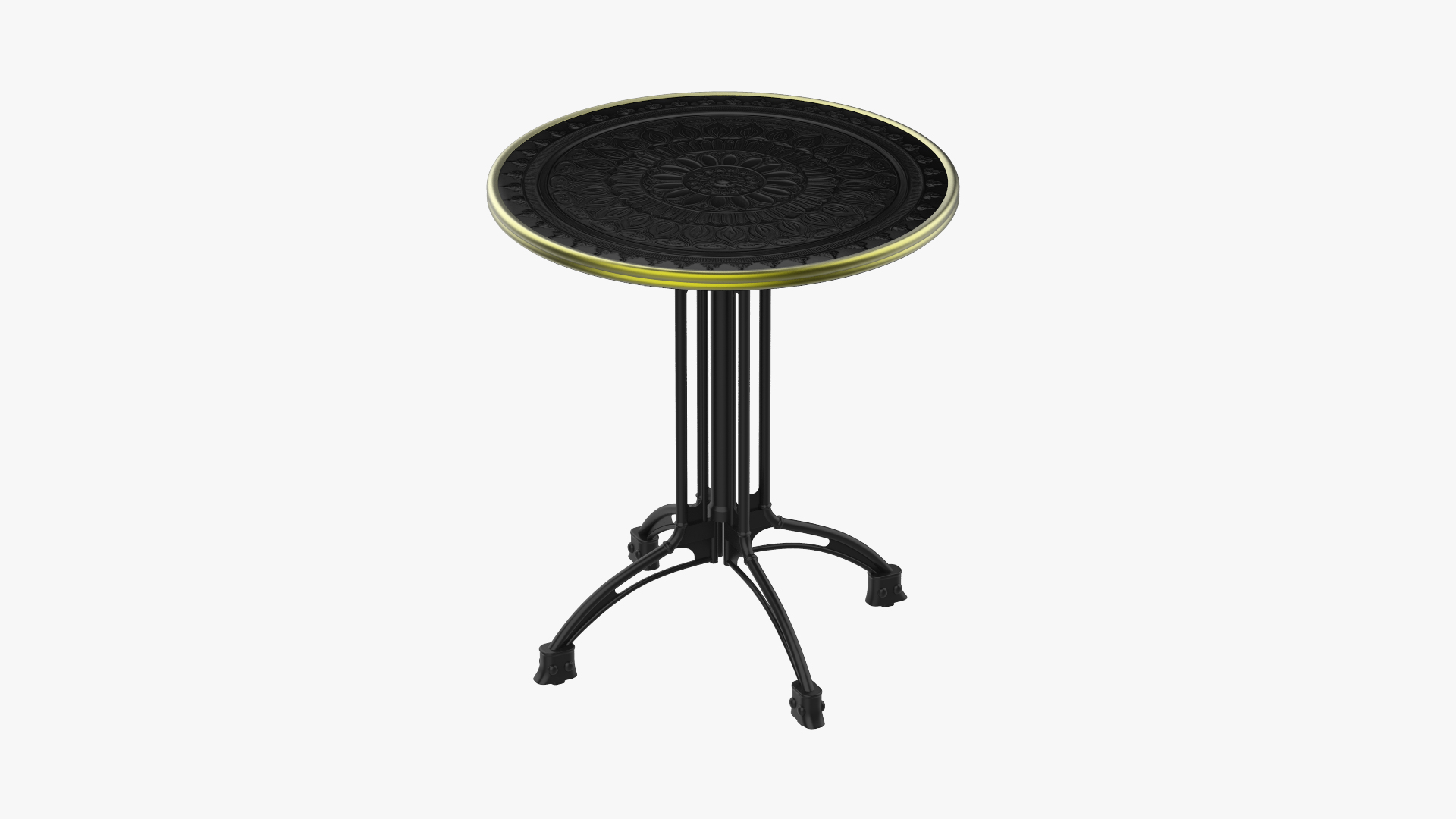 3D Round Terrace Table - TurboSquid 2311133