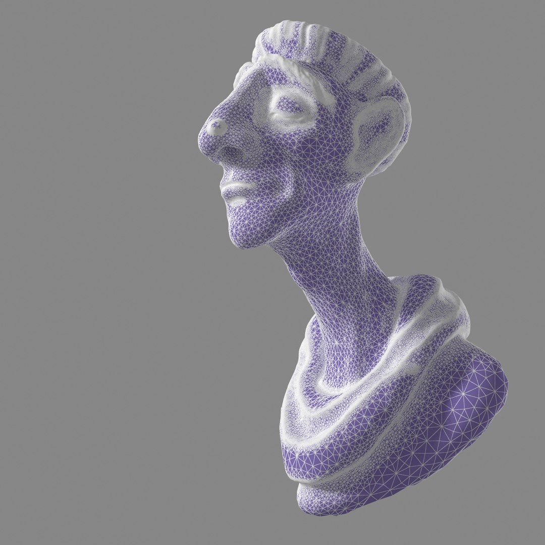 Bust Man Cartoon 3D Model - TurboSquid 1299945