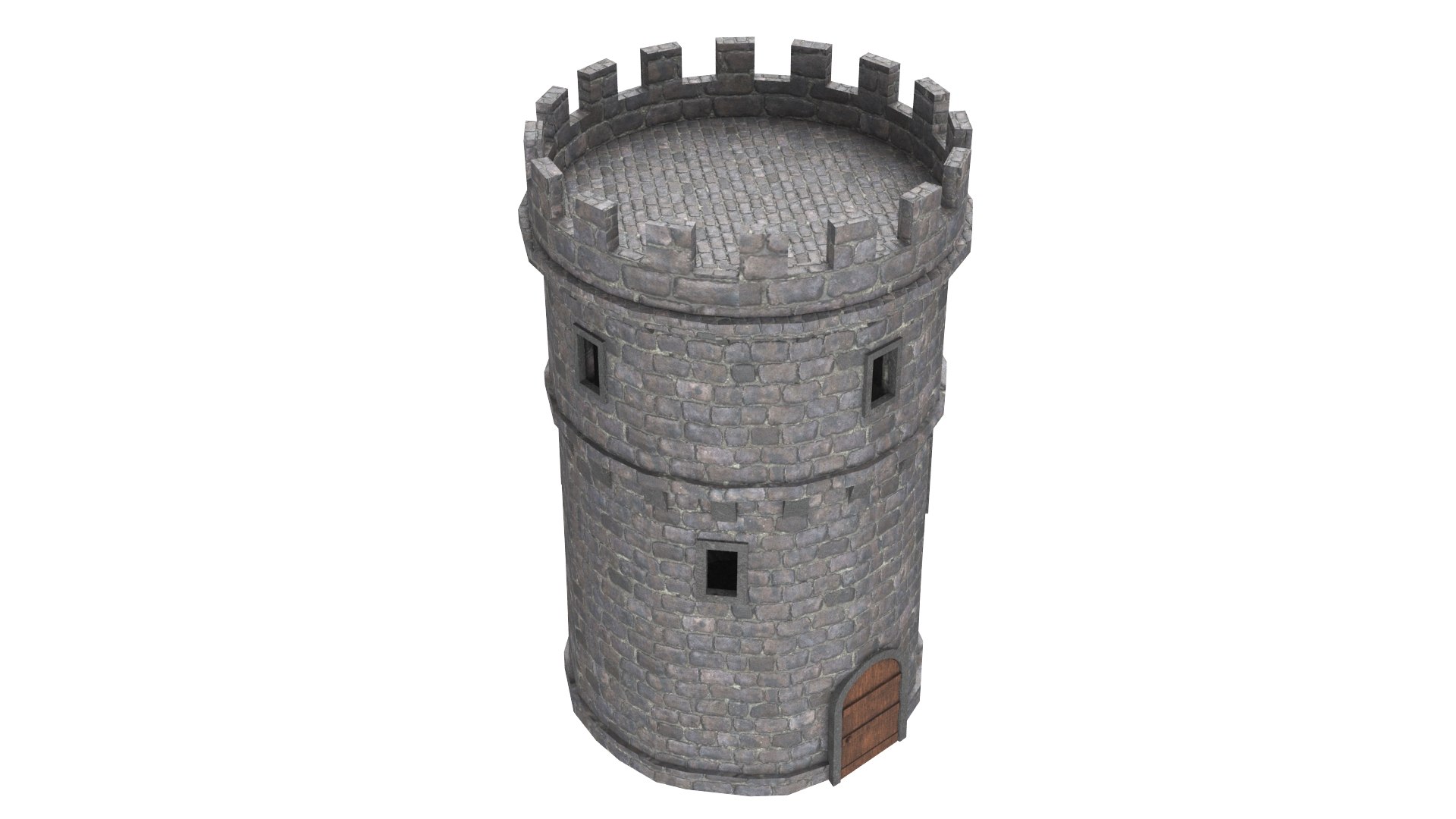 Real Castle Towers Model - TurboSquid 1438306