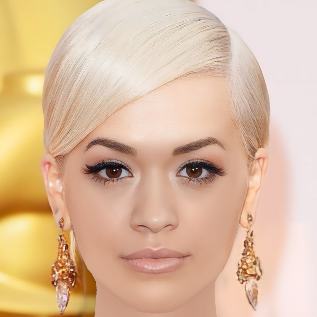 Rita Ora Head - No Hair - Low Poly Head For Game 3D - TurboSquid 2344566