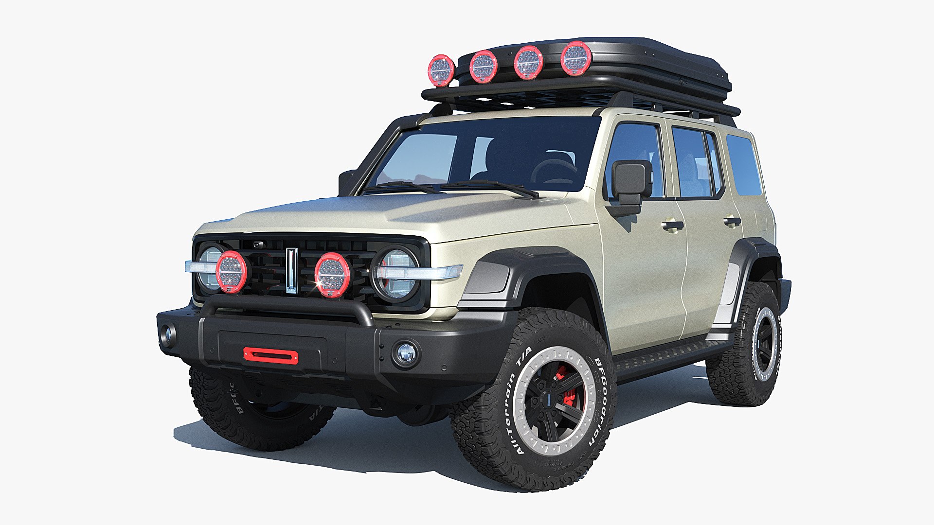 3D Model Great Wall Motor WEY Tank300 Hot Rod - TurboSquid 2289752