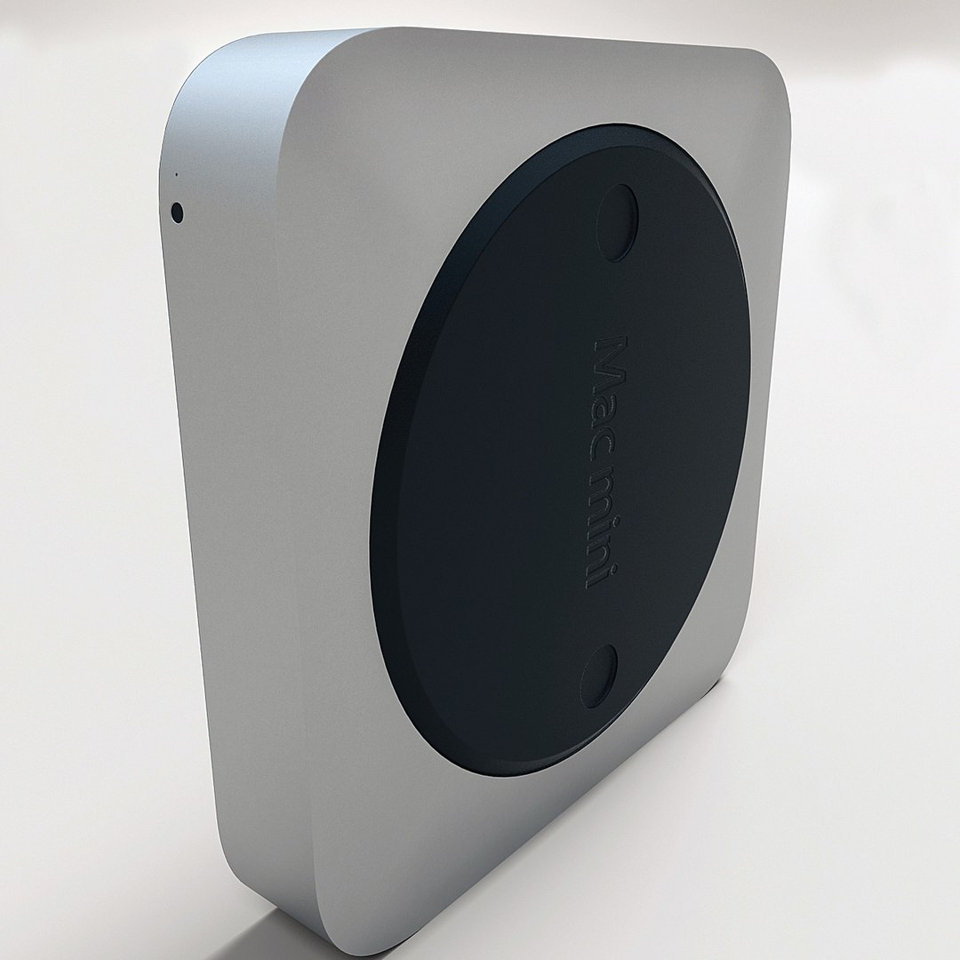 3d Apple Mac Mini V2 Model