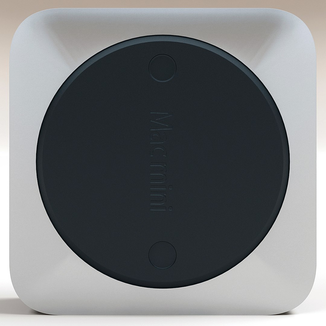 3d Apple Mac Mini V2 Model
