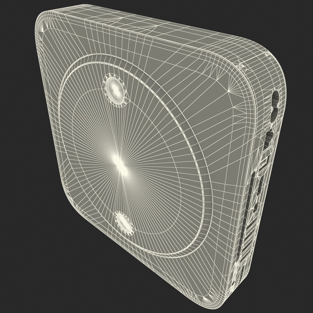 3d Apple Mac Mini V2 Model