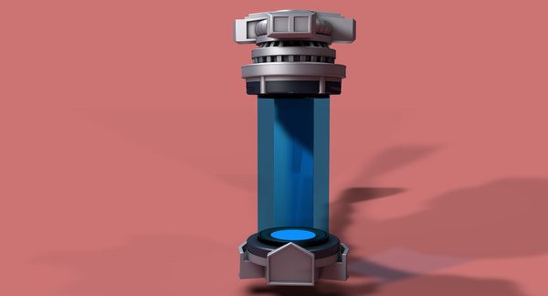 Sci fi liquid container 3D - TurboSquid 1477406
