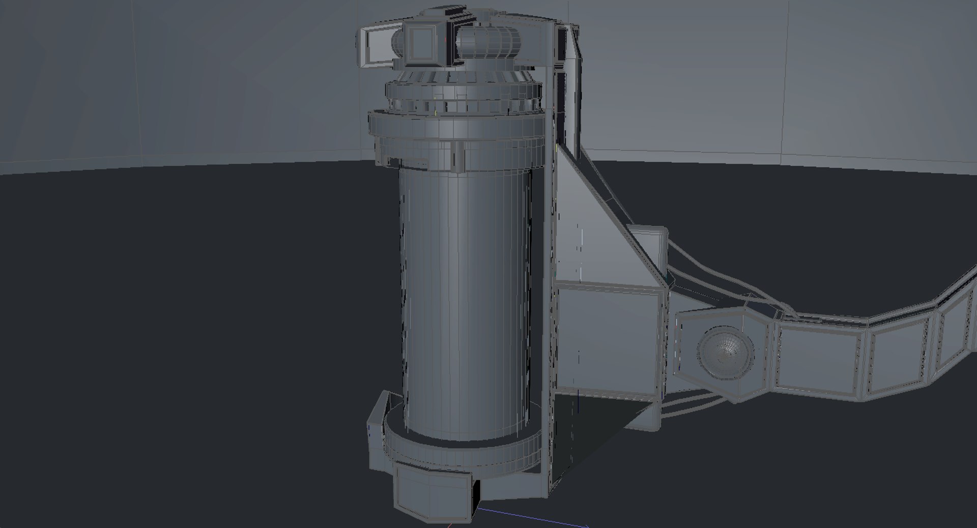Sci Fi Liquid Container 3D - TurboSquid 1477406