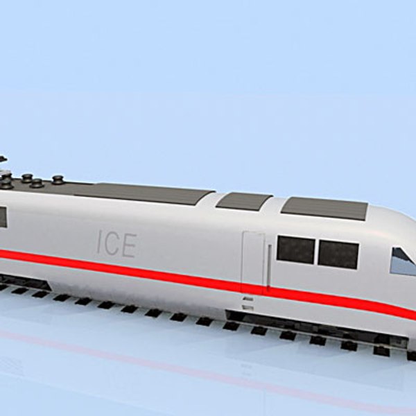 tgv ice 3d model