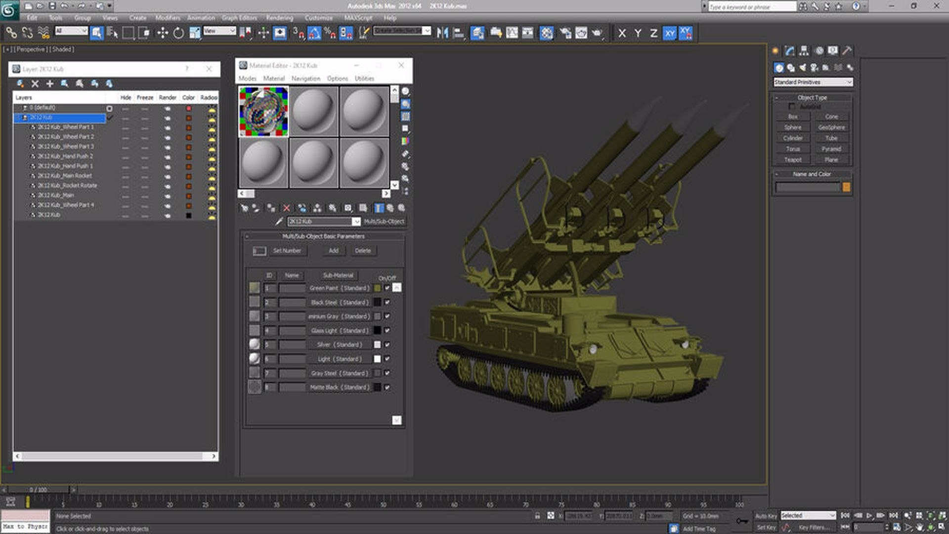 3D Rocket Launcher - TurboSquid 1697392