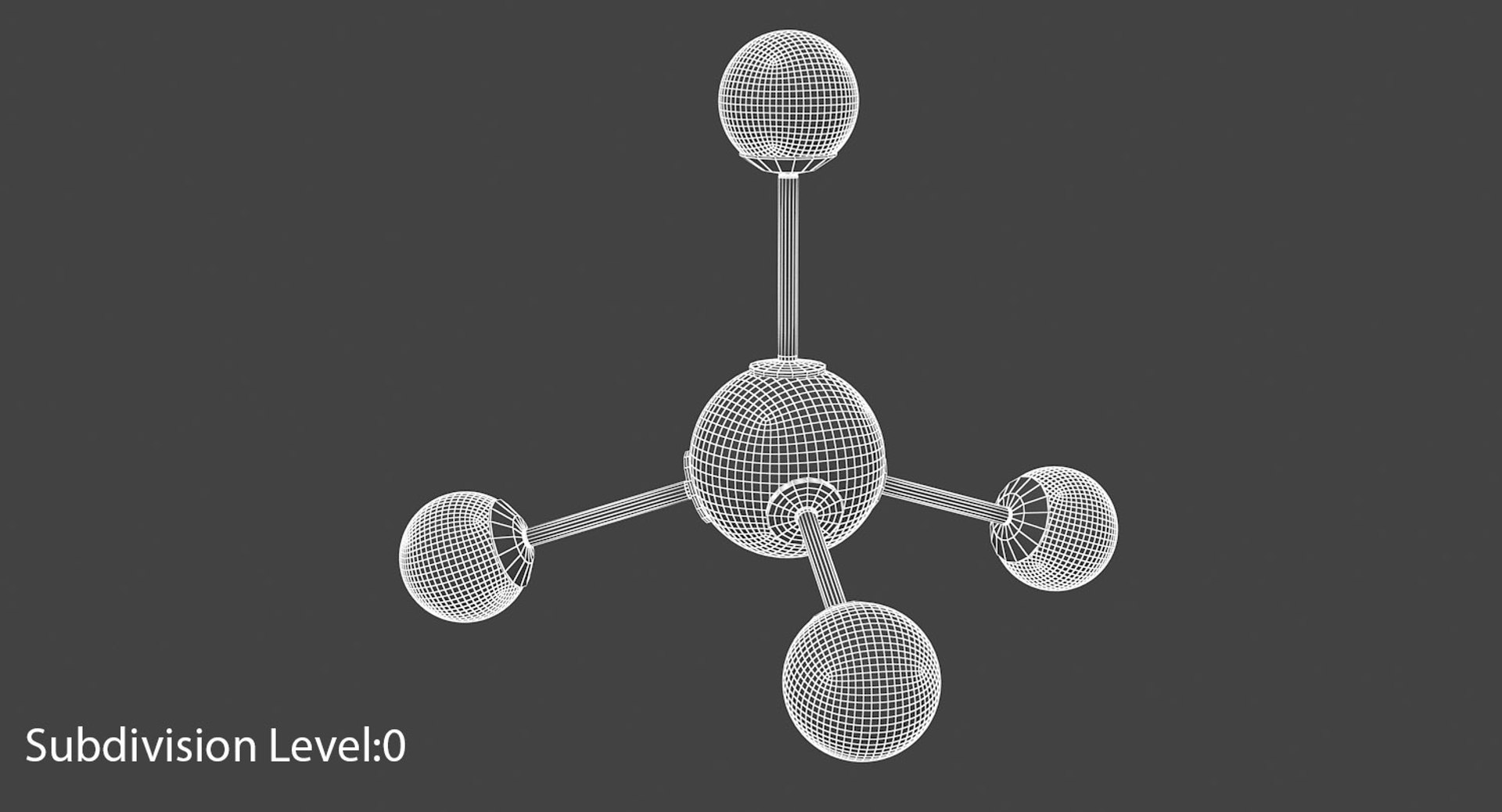 Methane Molecule 3D Model - TurboSquid 1416058