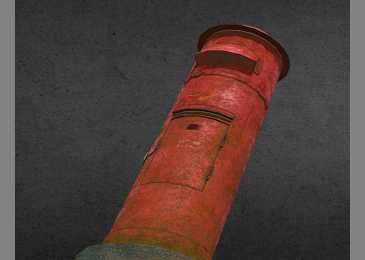 Indian post box- Old 3D model - TurboSquid 2181023