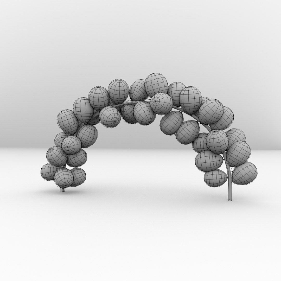 Balloon Arch 3d Model