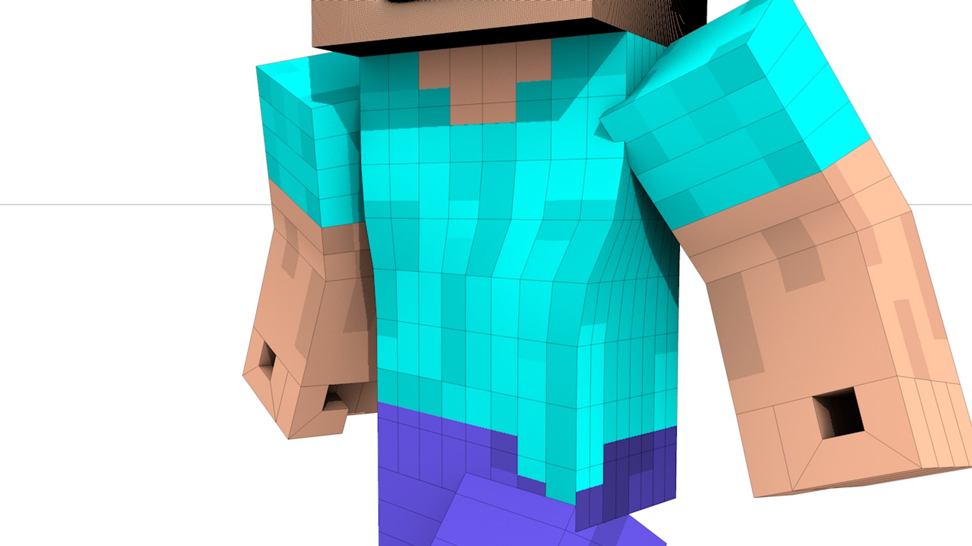 3d Model Minecraft Rig