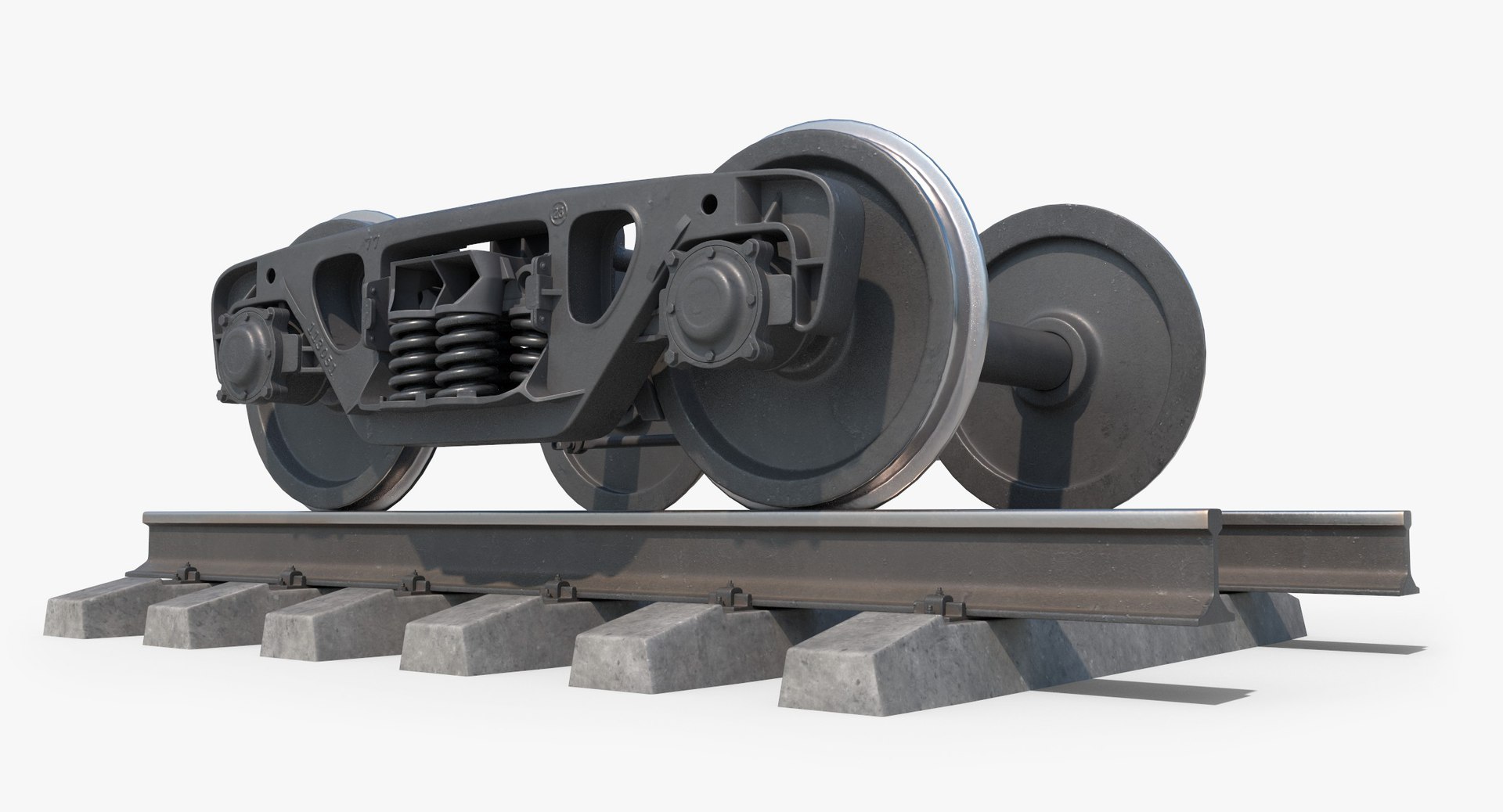 Bogie 18-100 3D Model - TurboSquid 1375234